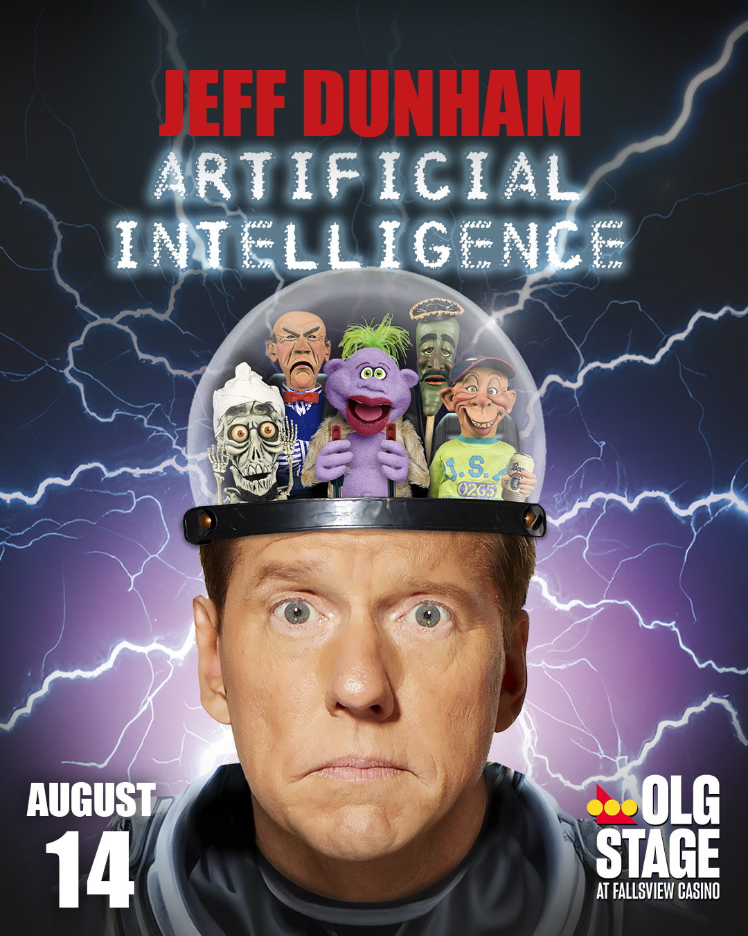 Jeff Dunham: Artificial Intelligence | Niagara Falls Tourism