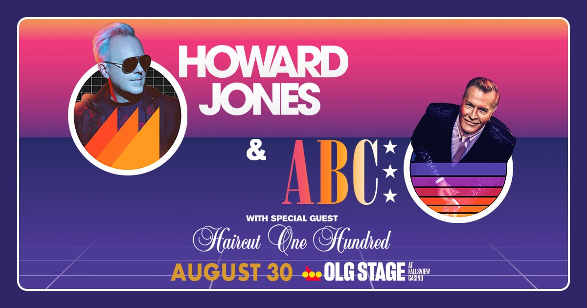 Howard Jones & ABC | Niagara Falls Tourism