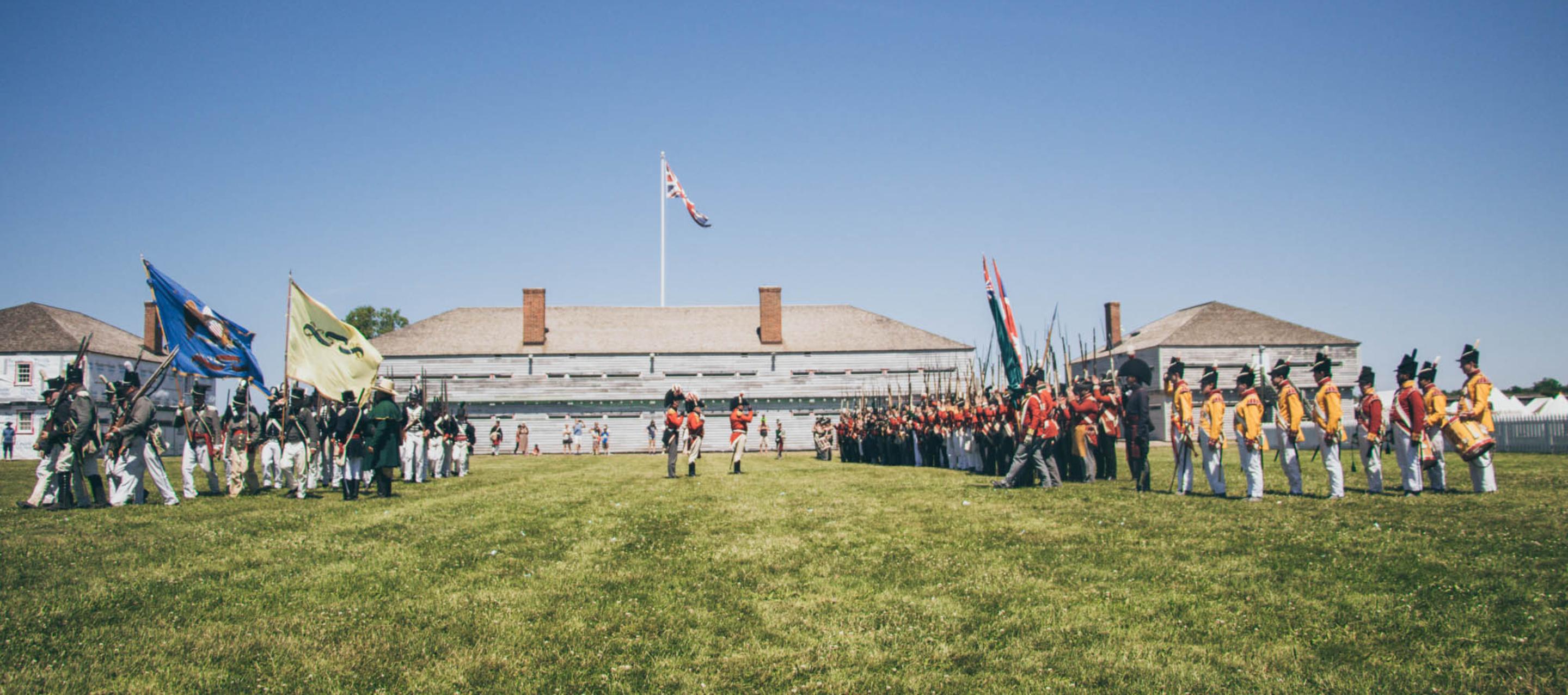 Battle of Fort George, War of 1812 Re-enactment | Niagara Falls Tourism